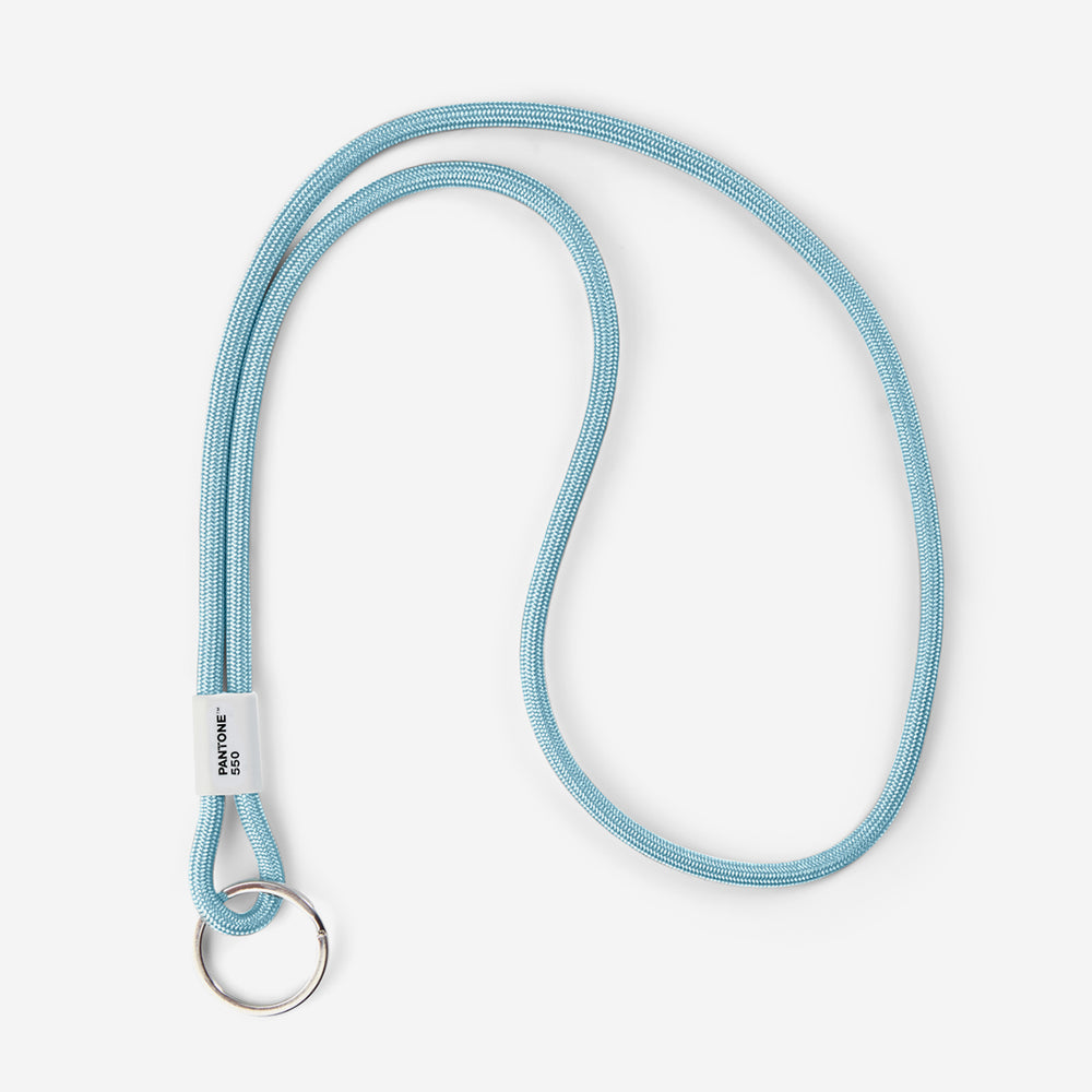 Pantone Pantone™ Light Blue 550 Lanyard Long – rikiki. Grafik & Produkt