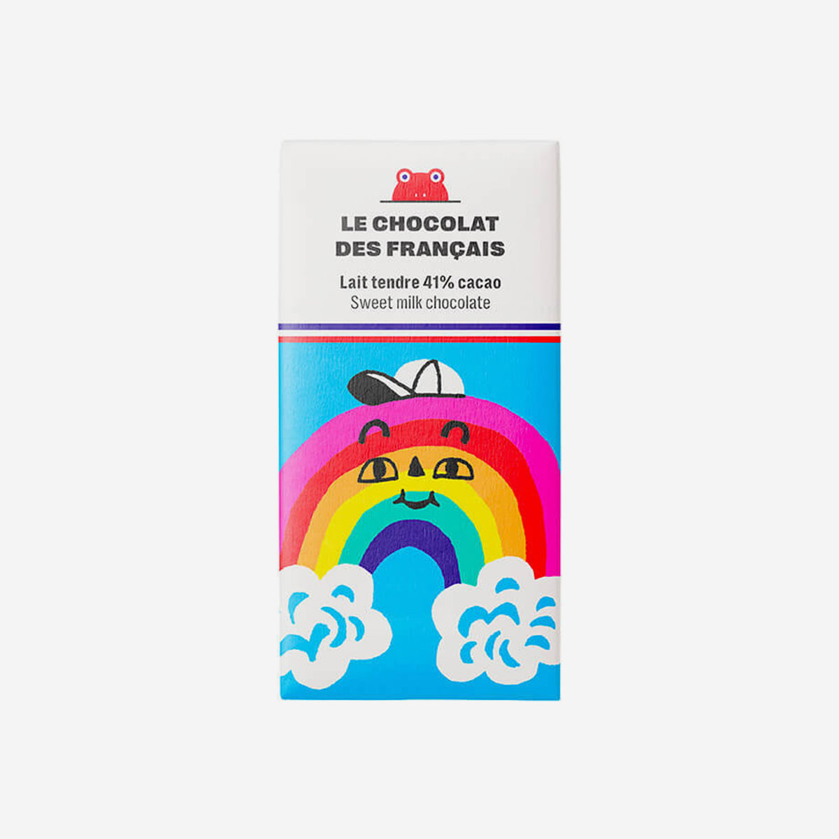 Le Chocolat Des Francais Arc en Ciel 41% Bio-Milchschokolade 25g ...
