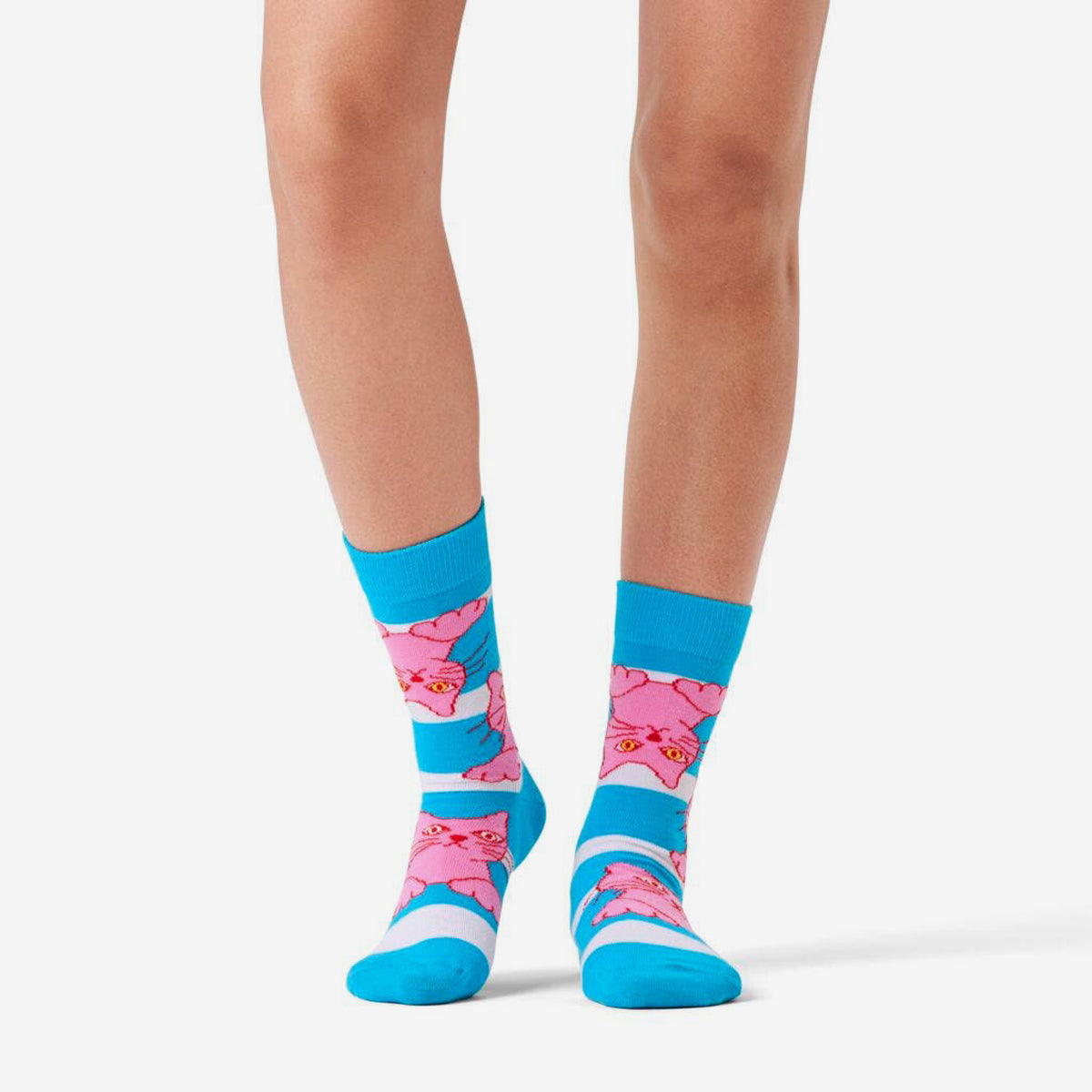 Happy Socks Cat On Stripe Socken – rikiki. Grafik & Produkt